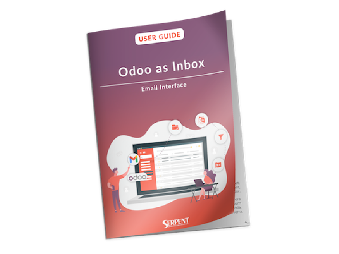 Customised Odoo Web email interface